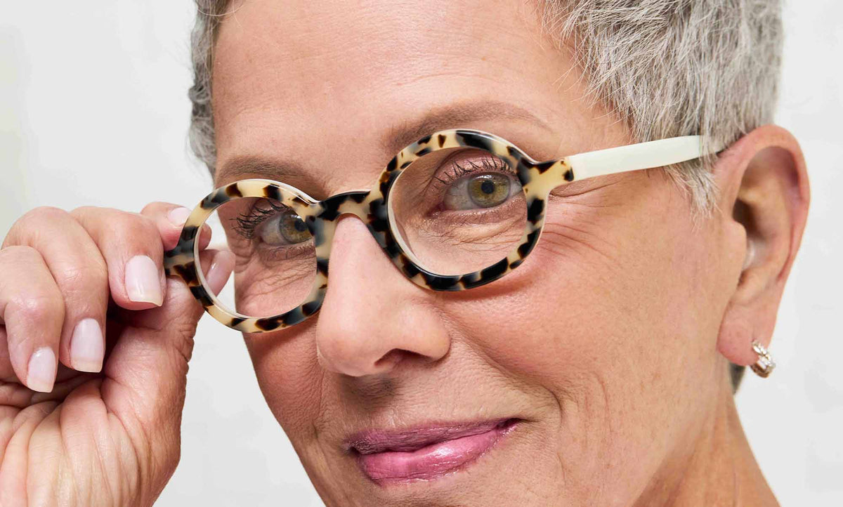 Flat Tire Round Glasses | eyebobs
