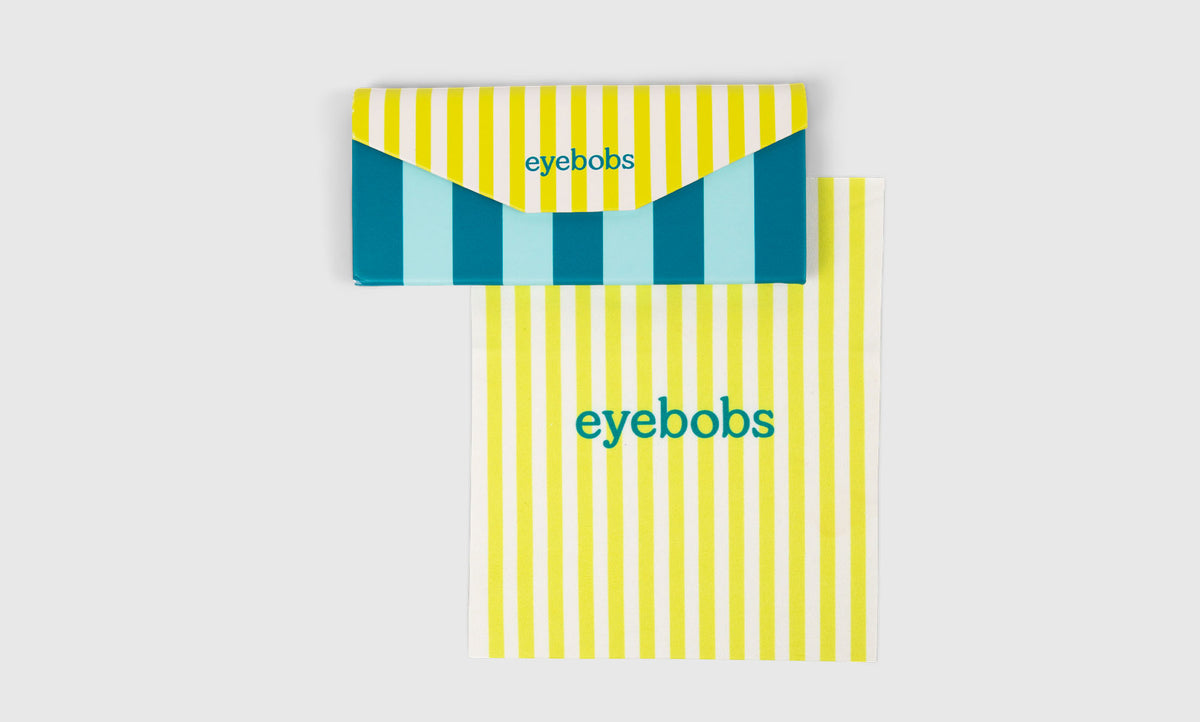 Tri-Fold Case with Cloth – eyebobs